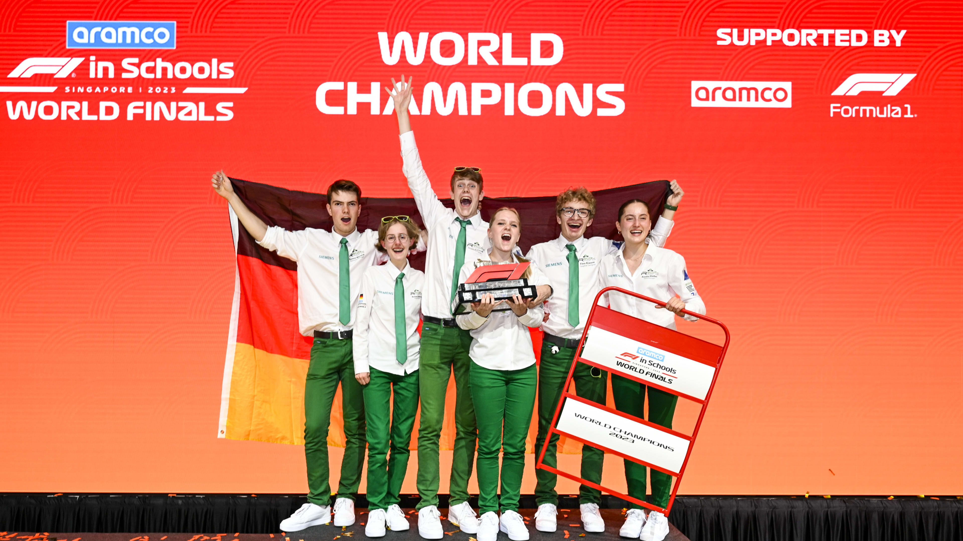German team crowned champions in 2023 ARAMCO F1 in Schools World Finals | Formula 1®